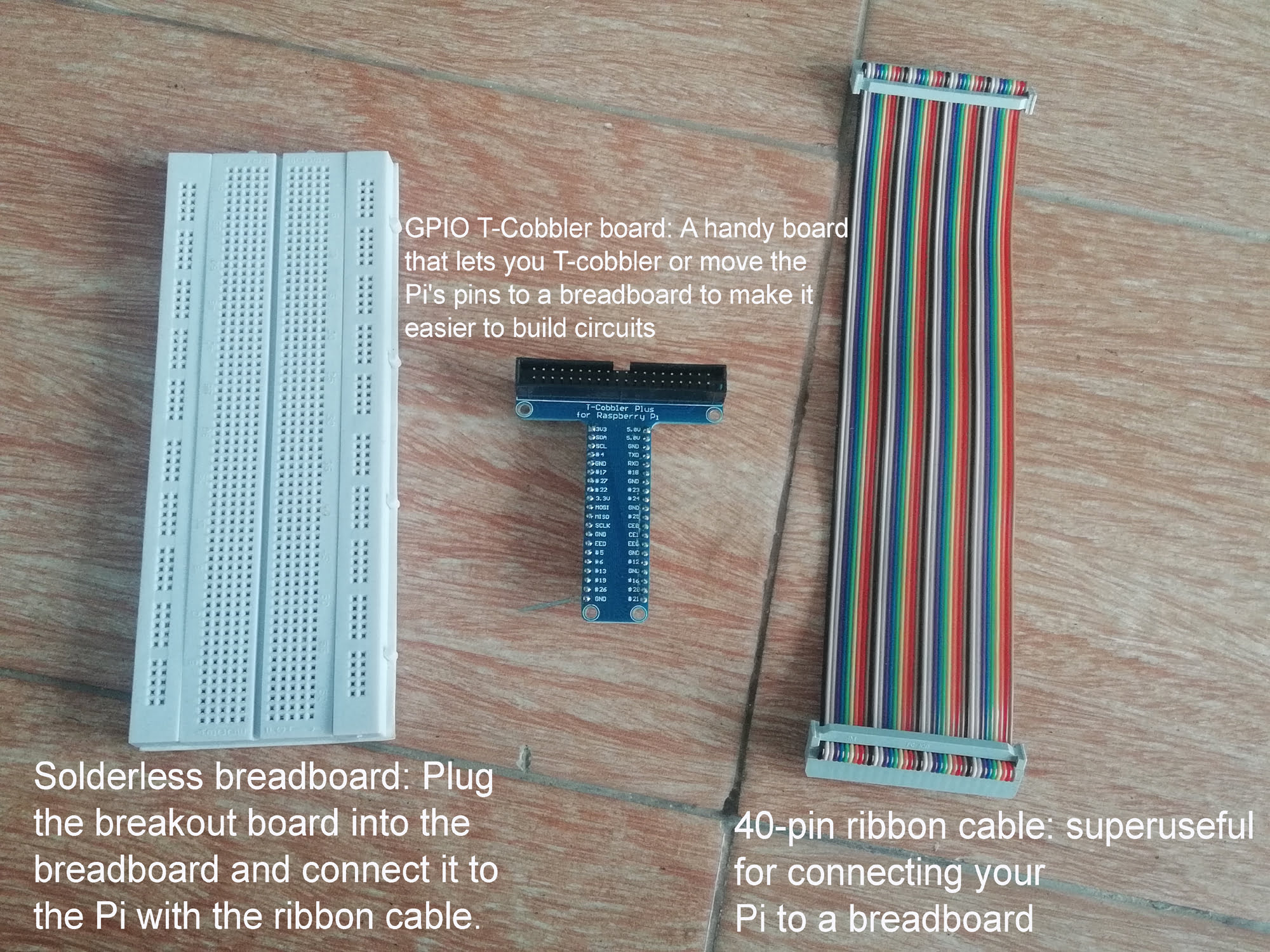 Led Blinking Using Raspberry Pi T Cobbler And Python Programming